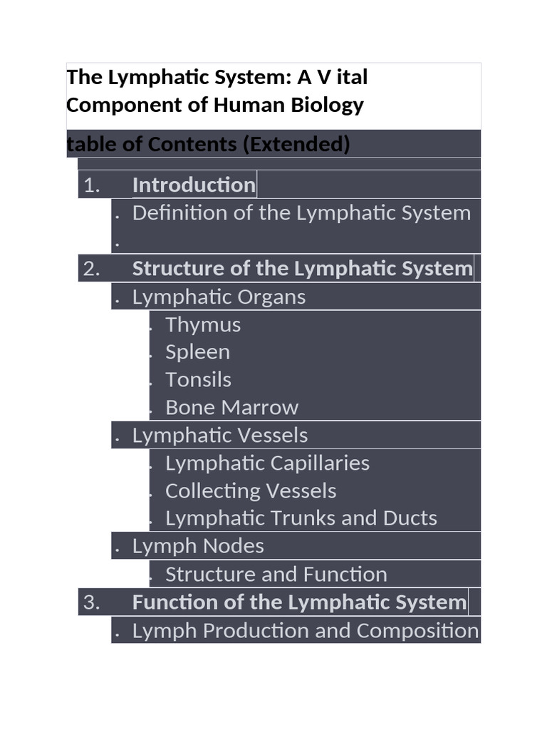 lymph | PDF | Lymphatic System | Lymphoma