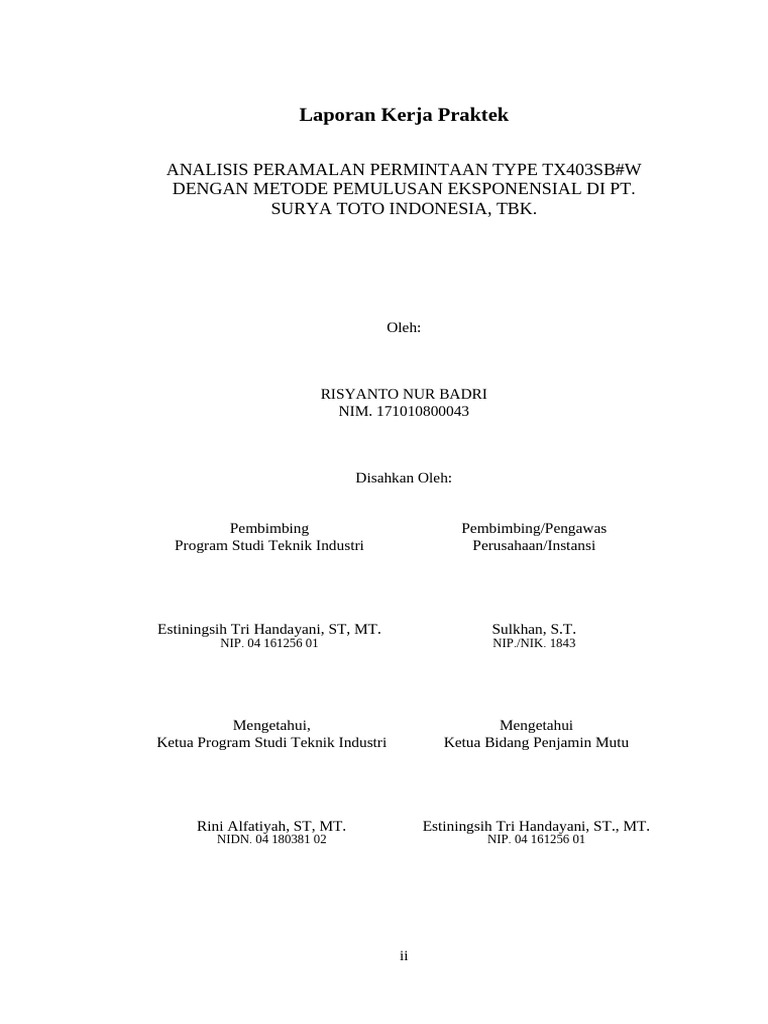 2-Lap Pengesahan | PDF