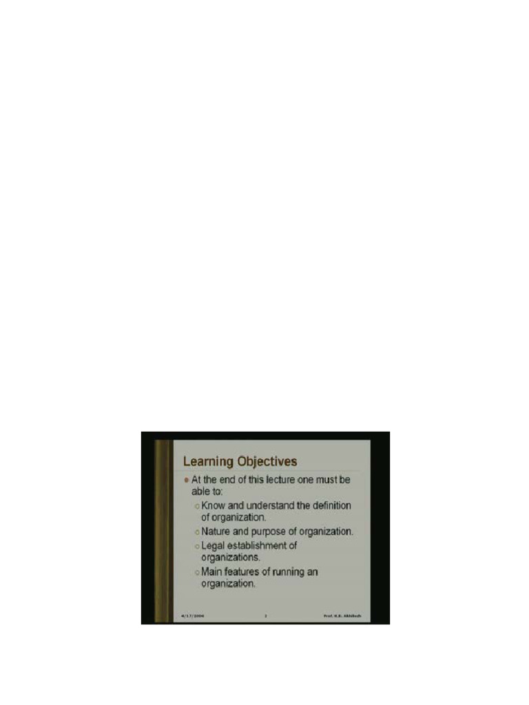 Lec4 Organizing & Organization | PDF | Limited Company | Partnership