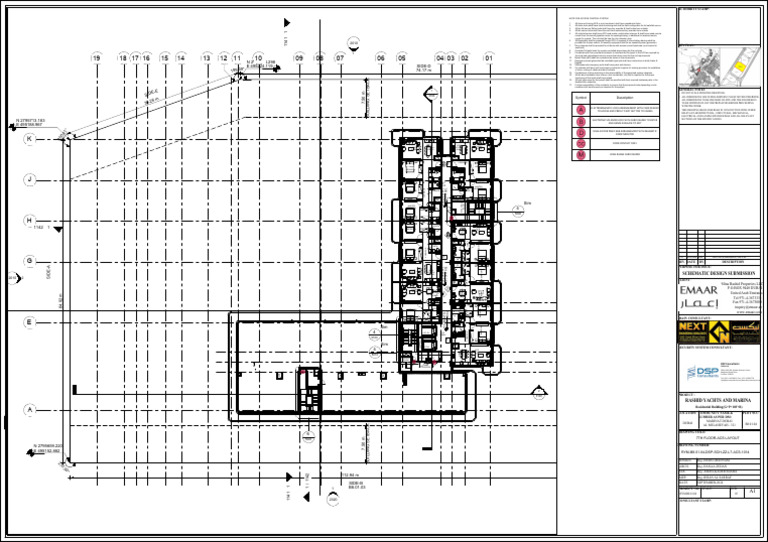 Rym-B8.01.04-Dsp-Sch-Zz-L7-Acs-1014-7th Floor-Acs Layout | PDF | Access ...