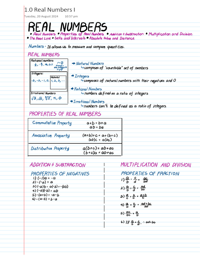 Cruz, M - Math Notes Day 2 | PDF | Exponentiation | Function (Mathematics)