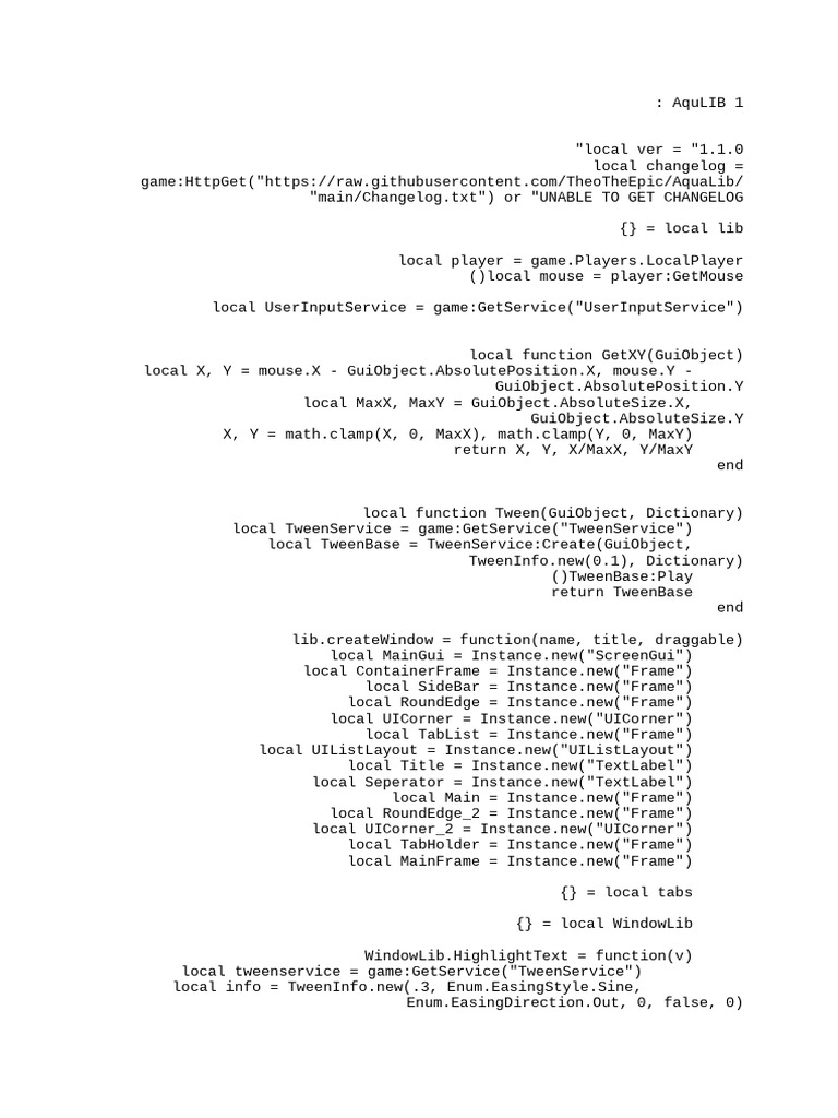 Roblox UI Scripting Guide | PDF | Typography | Typefaces