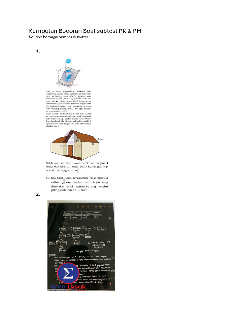 Bocoran Soal SNBT 2024 Day 5-6 PKPM | PDF