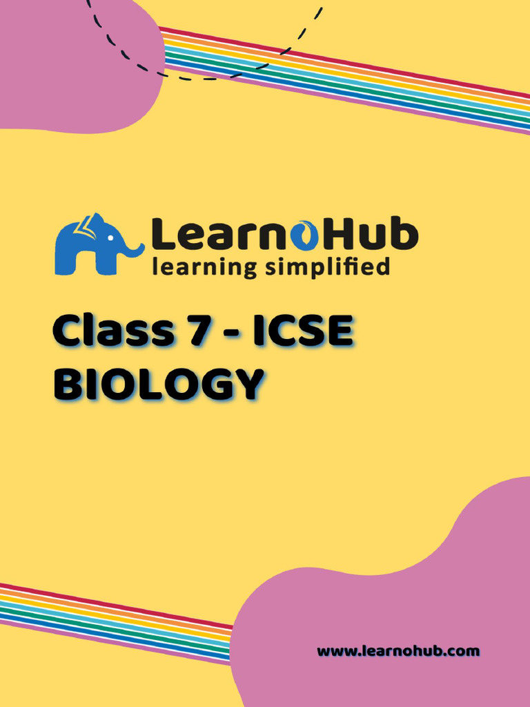 Notes - ICSE Class 7 - Classification of Plants | PDF | Fungus | Bacteria