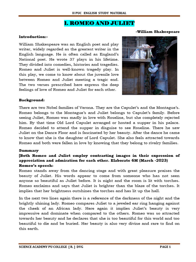 II PUC ENGLISH MATERIAL ALL CHAPTER With Grammar - FINAL - 2024-25 ...