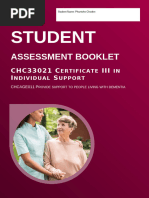 FB - CHCCCS038-Learner Workbook - V1.0 | PDF | Educational Assessment ...