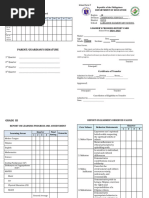 Temporary Progress Report Card Template | PDF | Learning
