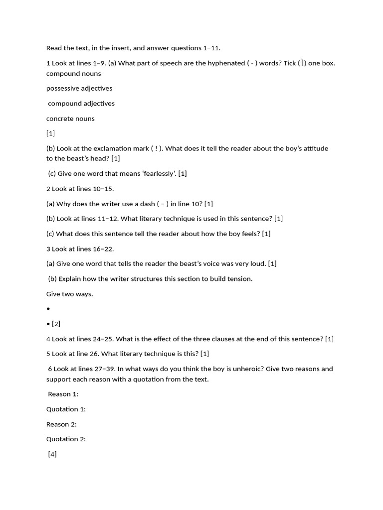 Compo Questions For Paper 2 2022 | PDF