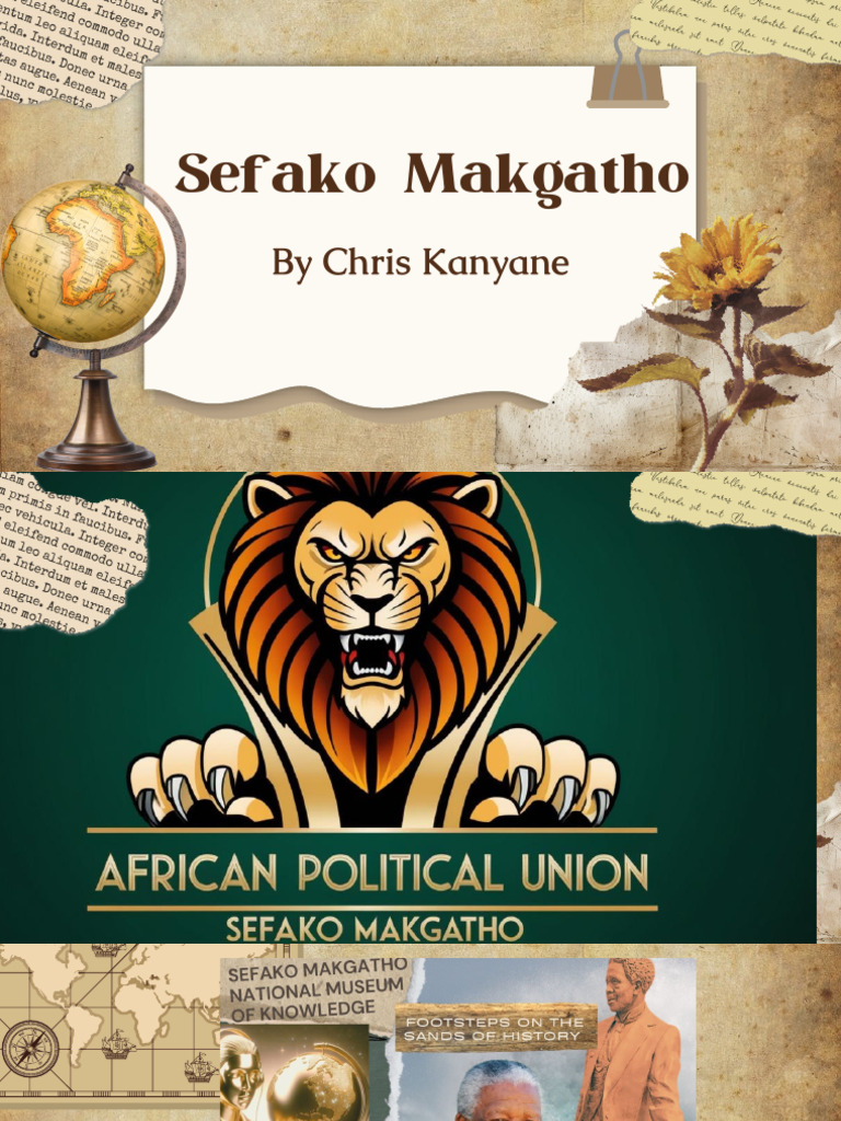 Sefako Makgatho: Pioneer of African Leadership | PDF | African National ...