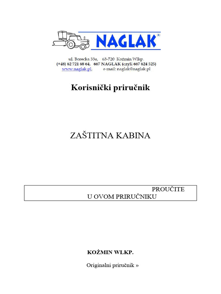 Kabina C360 | PDF
