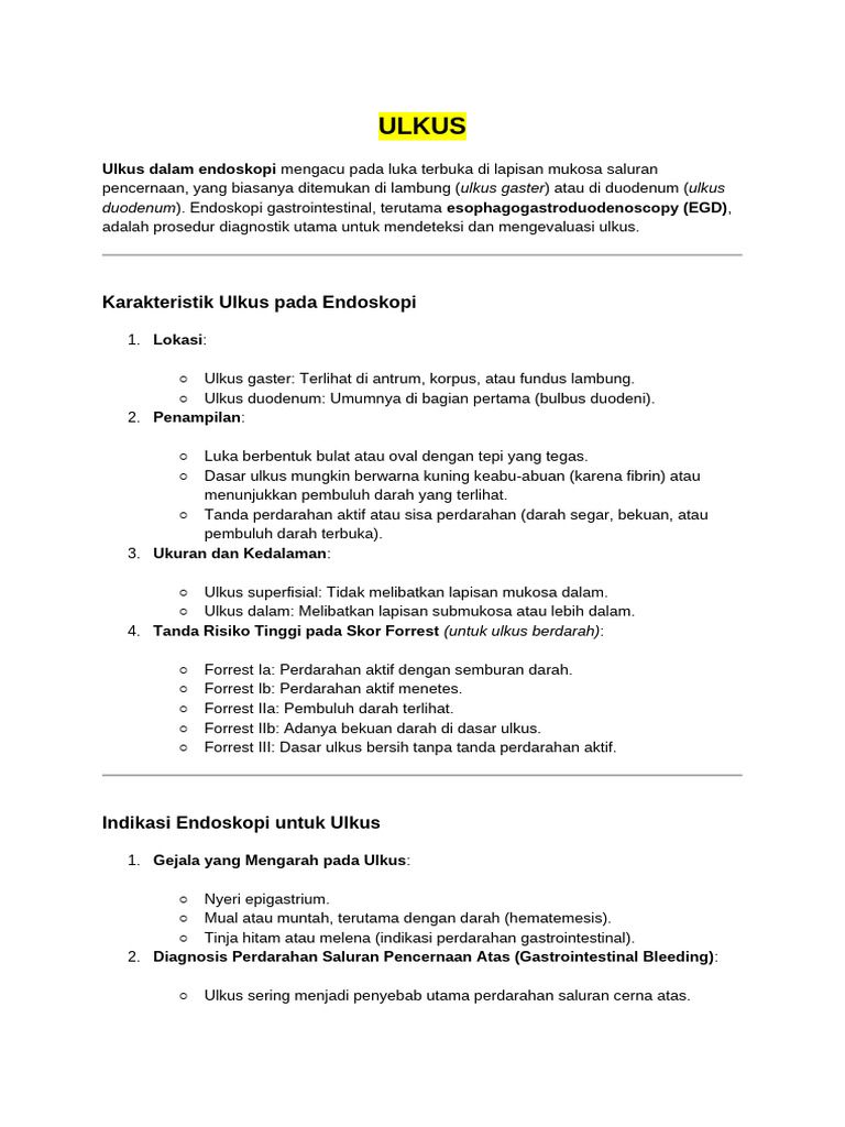 ULKUS & KLIP HEMOTATIS | PDF