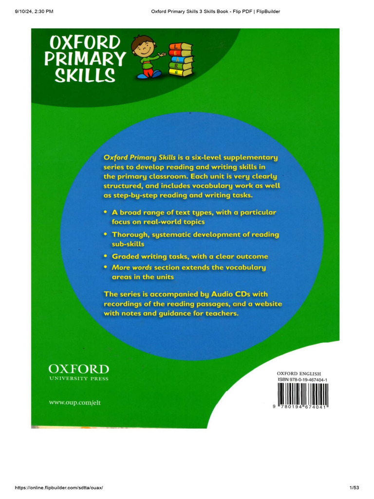 Oxford Primary Skills 3 Skills Book - Flip PDF - FlipBuilder | PDF