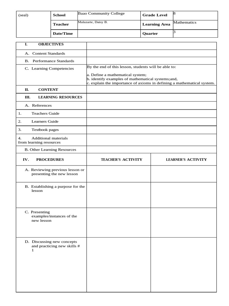 LP_Templatewilson | PDF | Learning | Human Communication