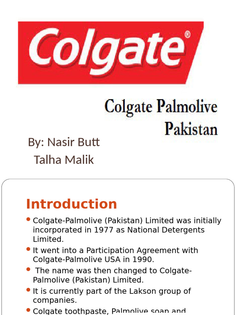 Colgate-Palmolive Pakistan Report | PDF | Income | Financial Accounting
