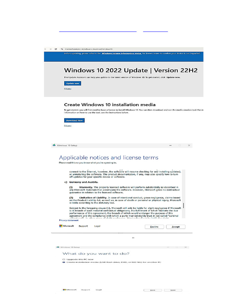 ISO Installation Steps | PDF