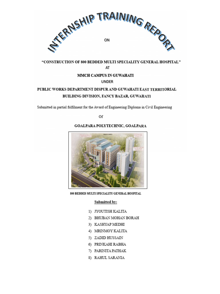 Internship Report (FINAL) PWD 2 | PDF | Beam (Structure) | Concrete