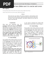 How To Write A Two Page Paper | PDF | Citation | Paragraph