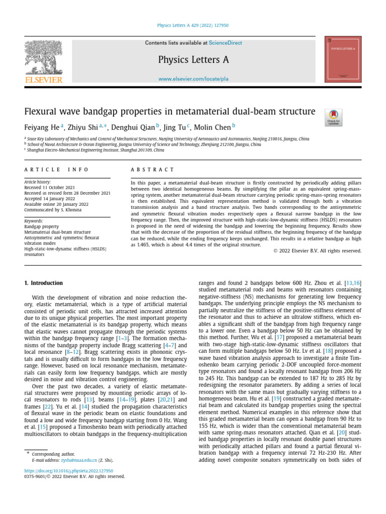 metamaterial dual-beam | PDF | Metamaterial | Eigenvalues And Eigenvectors