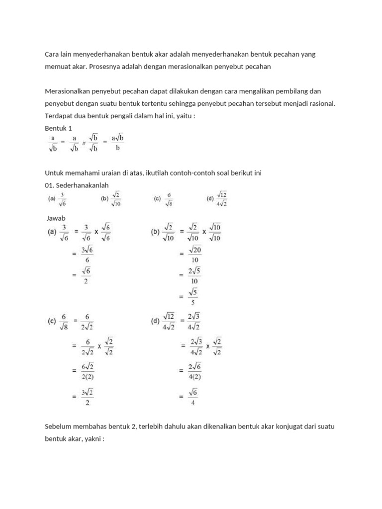 Materi MTK Kls 9 Tahap 2 | PDF