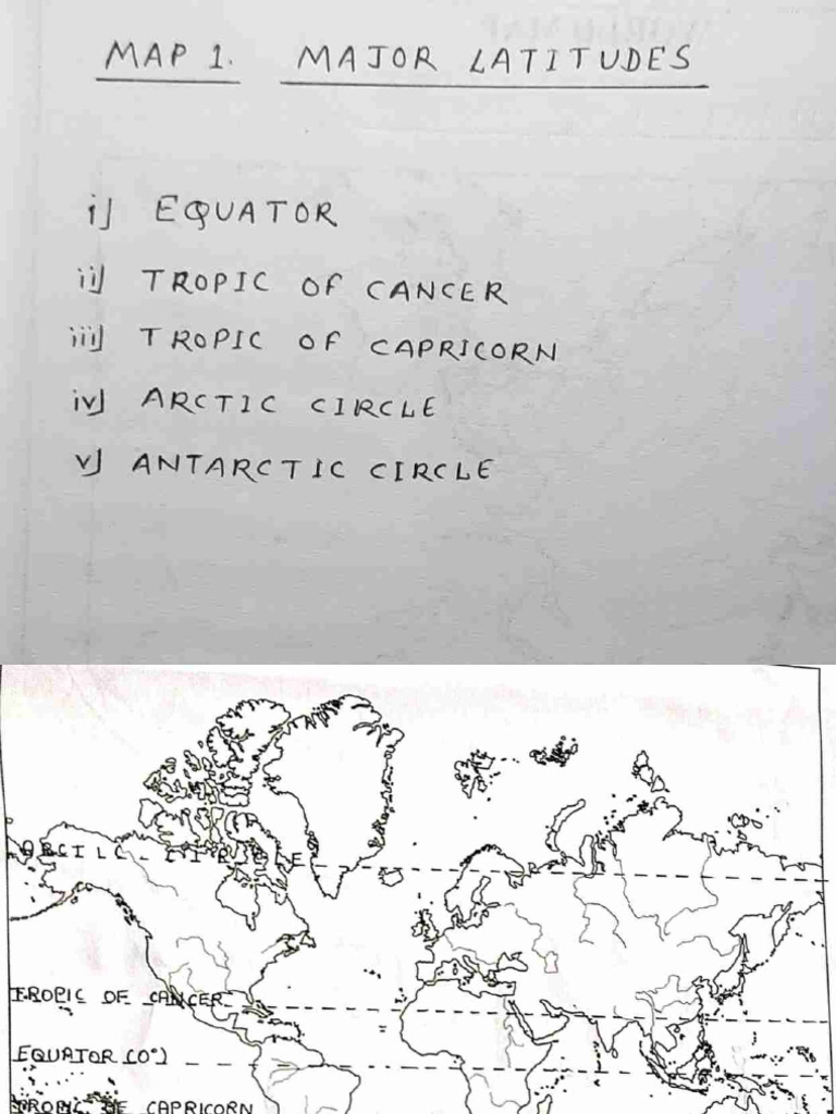 World Map STD 8 | PDF