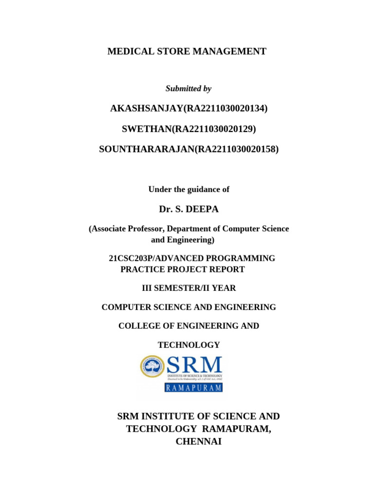 Medical Store Management Off-1 | PDF | Graphical User Interfaces | Java ...