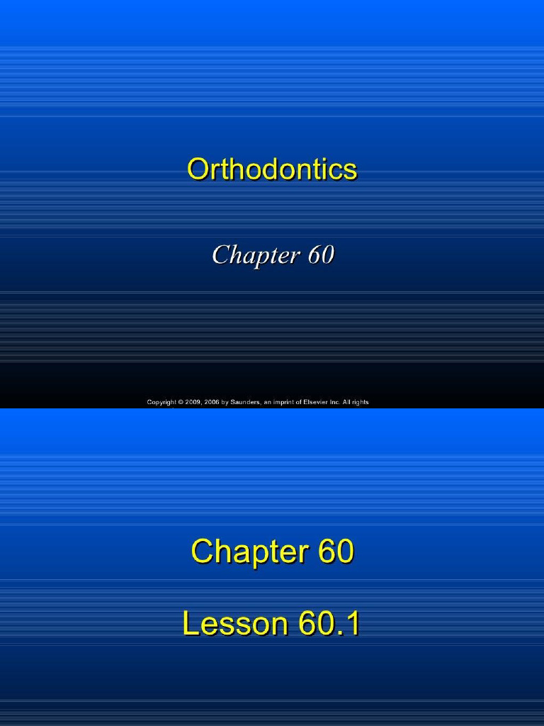 Introduction To Ortho | PDF
