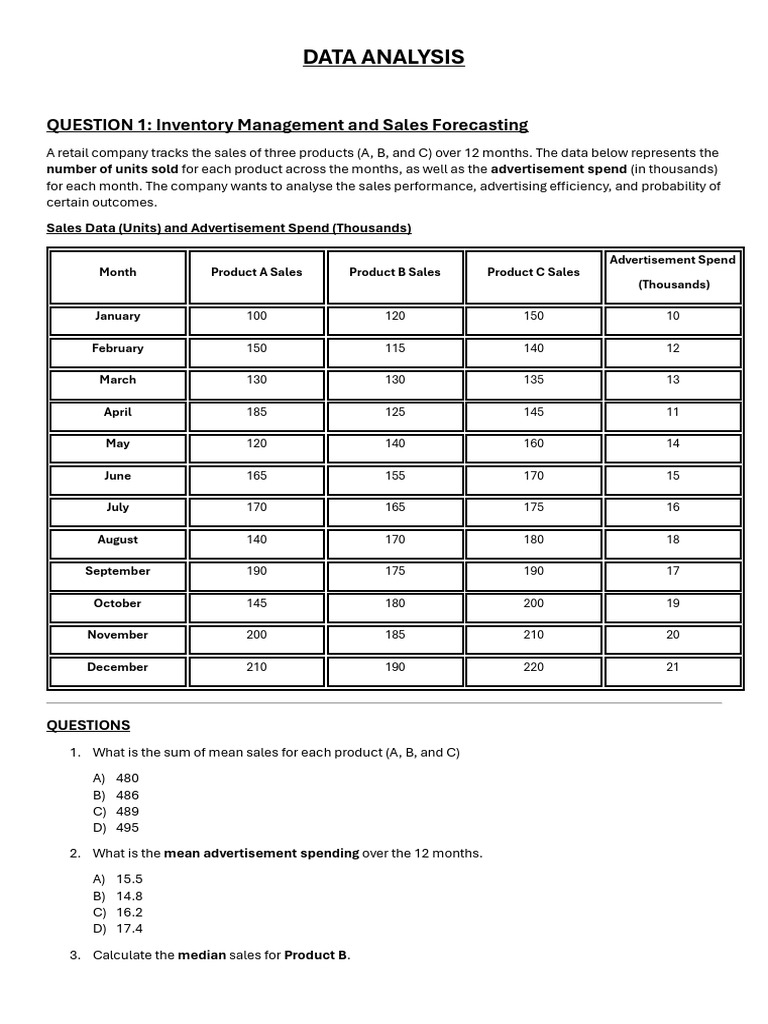 DI & DA Assessment | PDF | Statistical Theory | Statistical Analysis