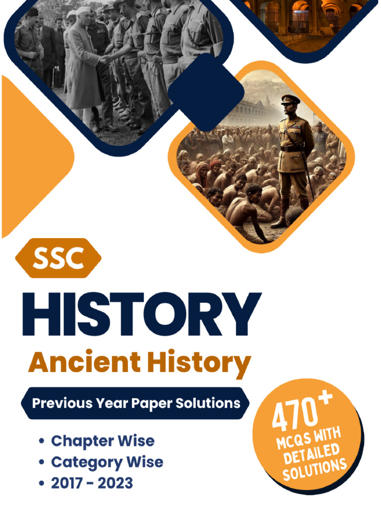 SSC Ancient History PYQ Ebook Parcham | PDF | Vedas