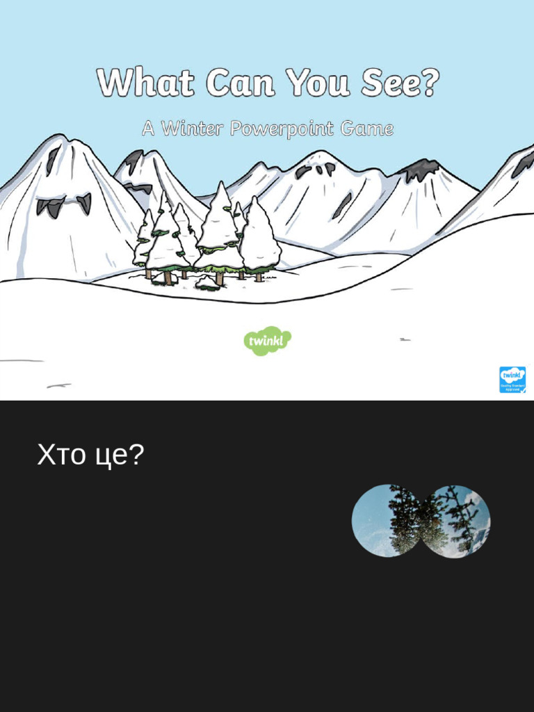 T T 2544467 Winter What Can You See Powerpoint Ver 4 (2) ! | PDF