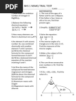 Yks Sample NSMQ Trial Contest Questions For Aburi 25TH Jan 2025 ...