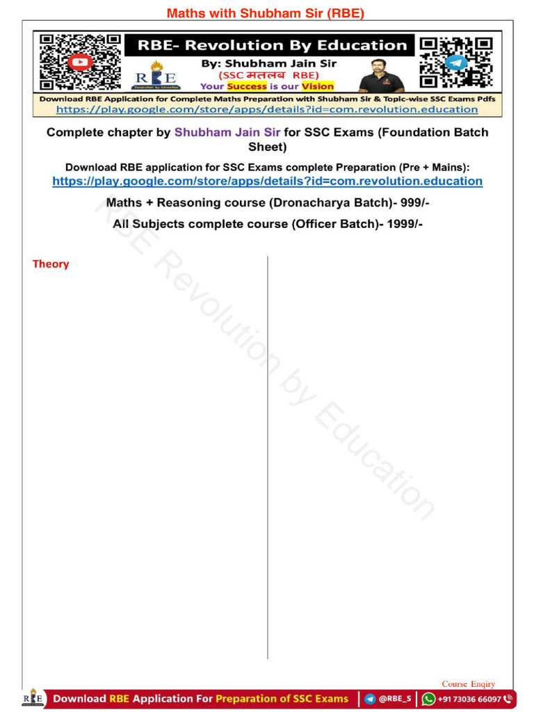 14 Maths | PDF