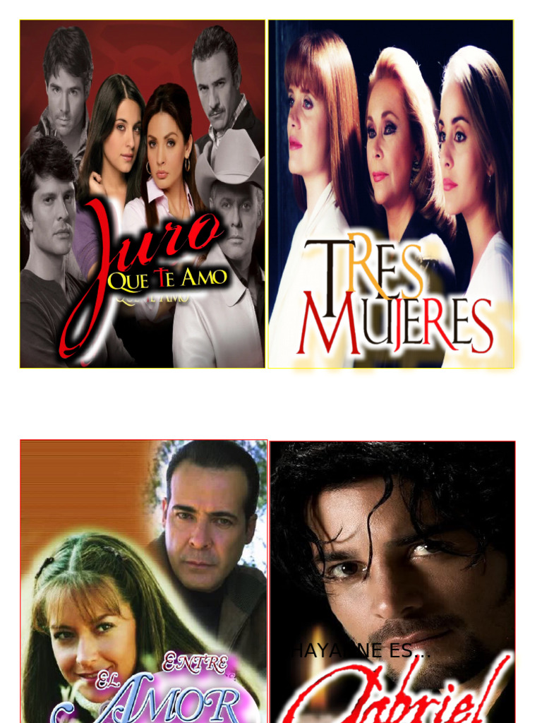 Covers Novelas 2025 | PDF