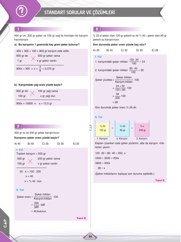 166 Problemler Sayfa94 95 | PDF