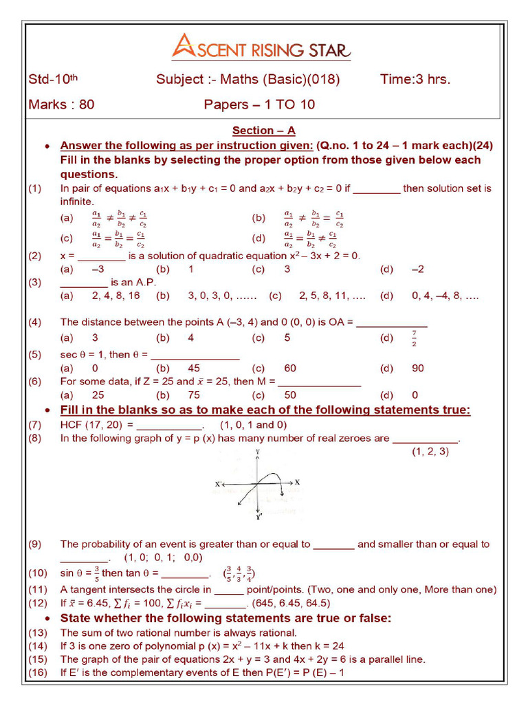 Maths Basic | PDF