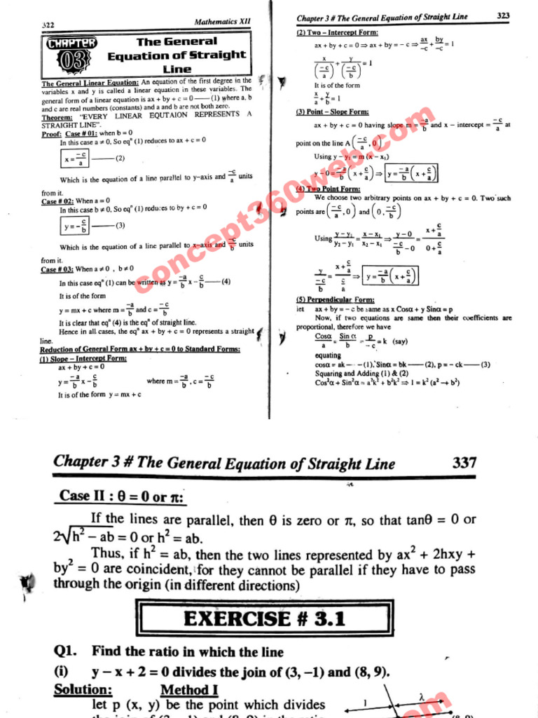 Math Class 12 Chapter 3 | PDF