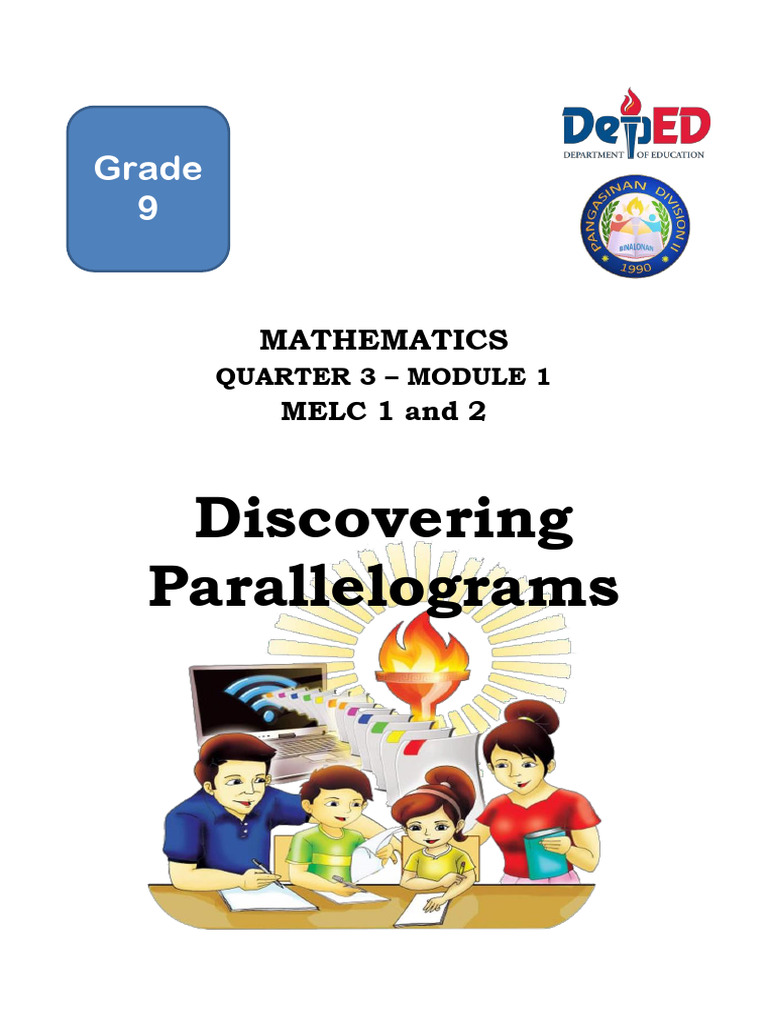 A4 - G9 - Q3 - Module 1 - MELC 1&2 | PDF | Rectangle | Euclid