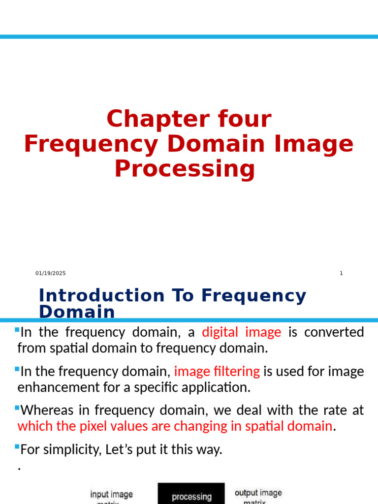 Chapter 4 Fourier Transform | PDF | Fourier Transform | Digital Signal ...