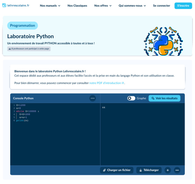 Laboratoire Python | PDF