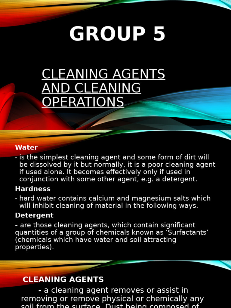 reporting of group 5 | PDF | Vacuum Cleaner | Chemical Substances