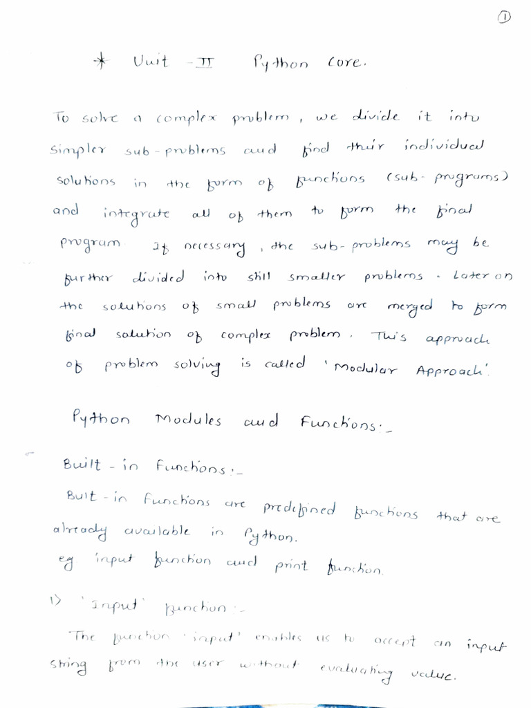 Phython Unit 2 | PDF Phython Unit 2 | PDF