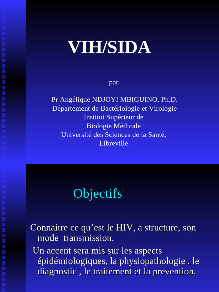 Comprendre le VIH : Transmission et Prévention | PDF | VIH | SIDA