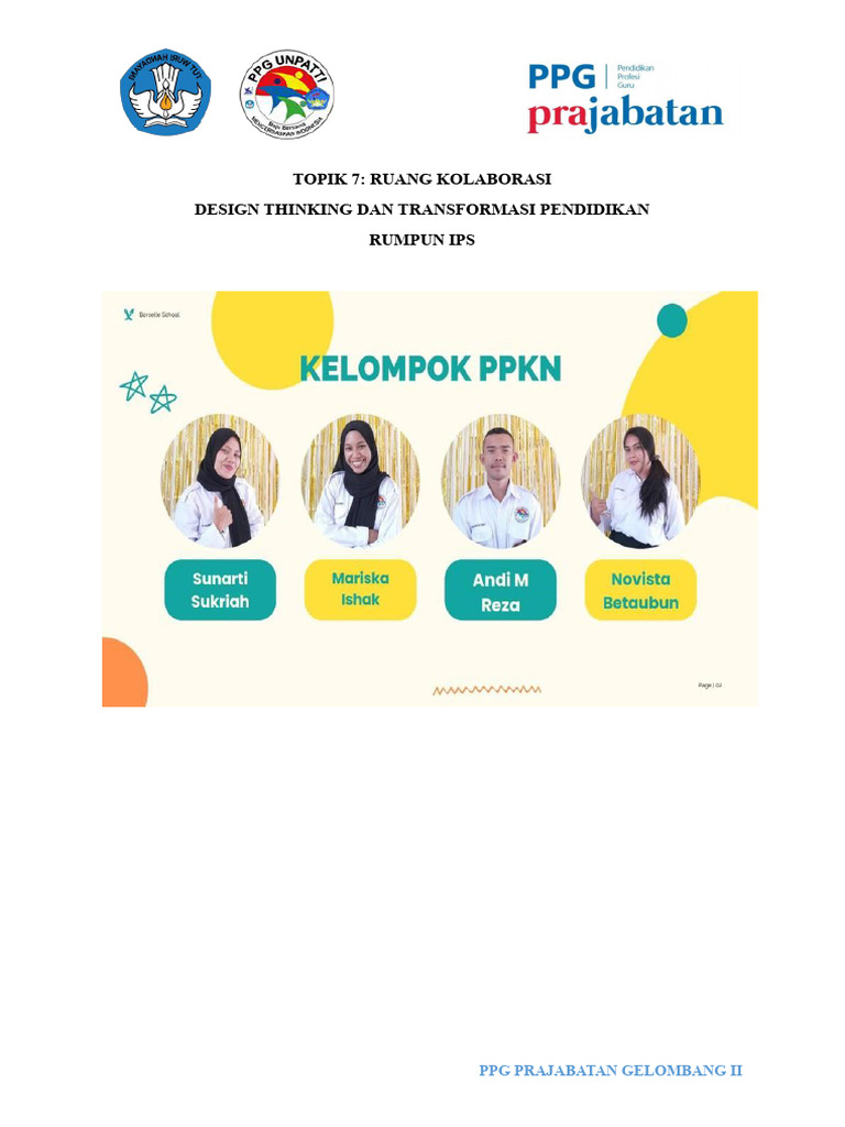 TOPIK 7 RUANG KOLABORASI | PDF