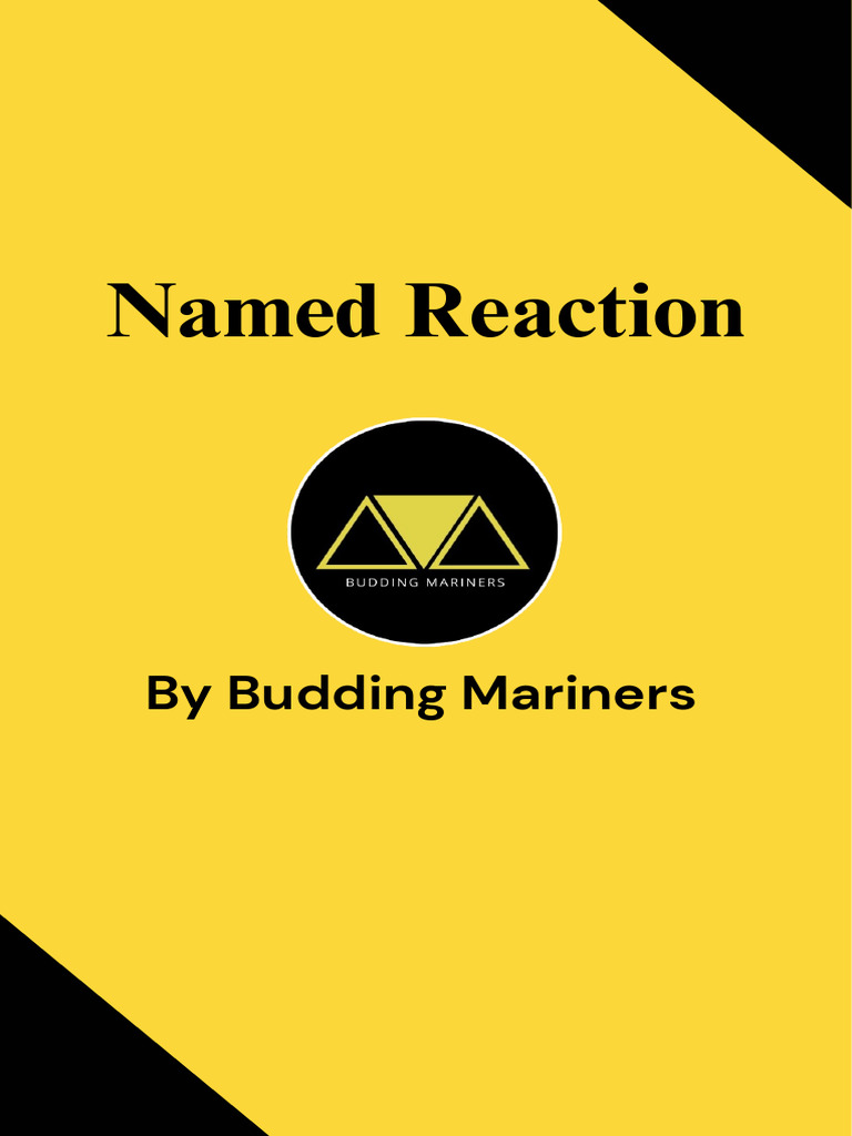 Named Reactions | PDF | Organic Chemistry | Chemistry