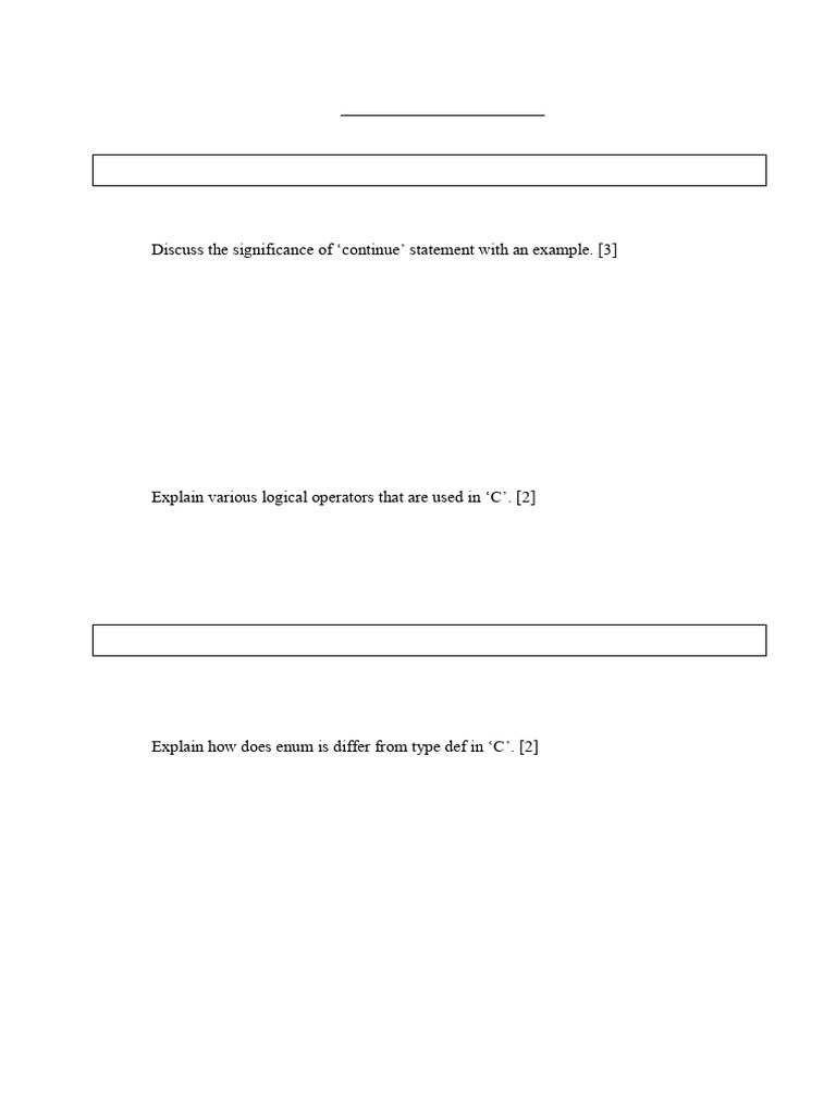 Pps Important Questions 1 Pdf Pointer Computer Programming C Programming Language