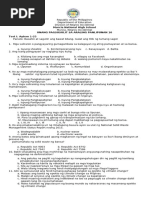 Quarter 1 - Ap10 Summative Test | PDF