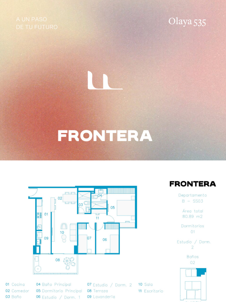 PLANOS 3 DORM - OLAYA 535 | PDF