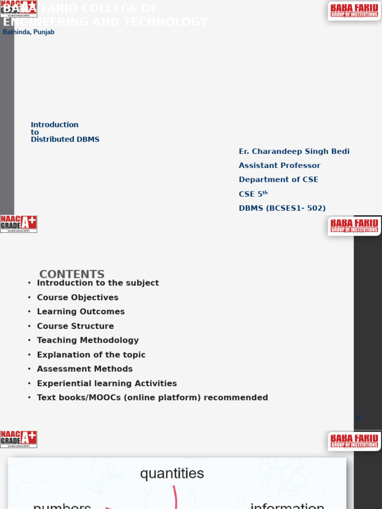 Introduction To DDBMS Enhanced | PDF | Databases | Relational Model