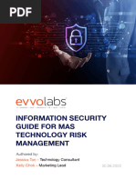MAS Technology Risk Management Guidelines | PDF | Security | Computer ...