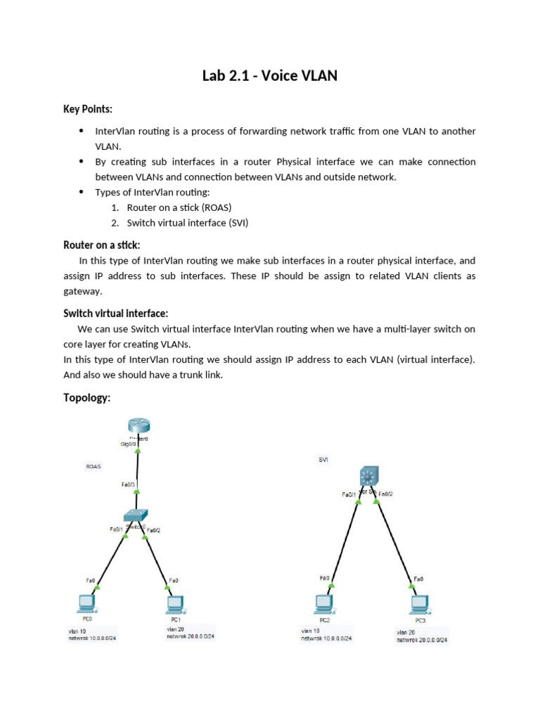 Voice Vlan | PDF