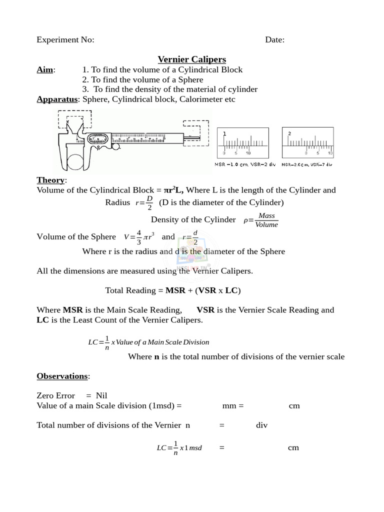 Hsslive Xi-Ver Cal Cyl Sphere | PDF | Volume | Sphere